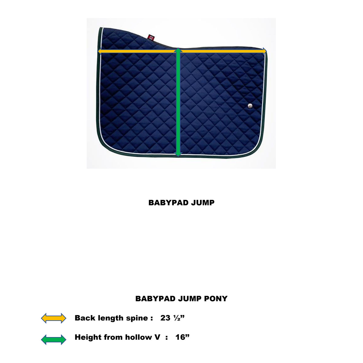 Ogilvy Jumper Baby Pad - Custom | Farm House Tack