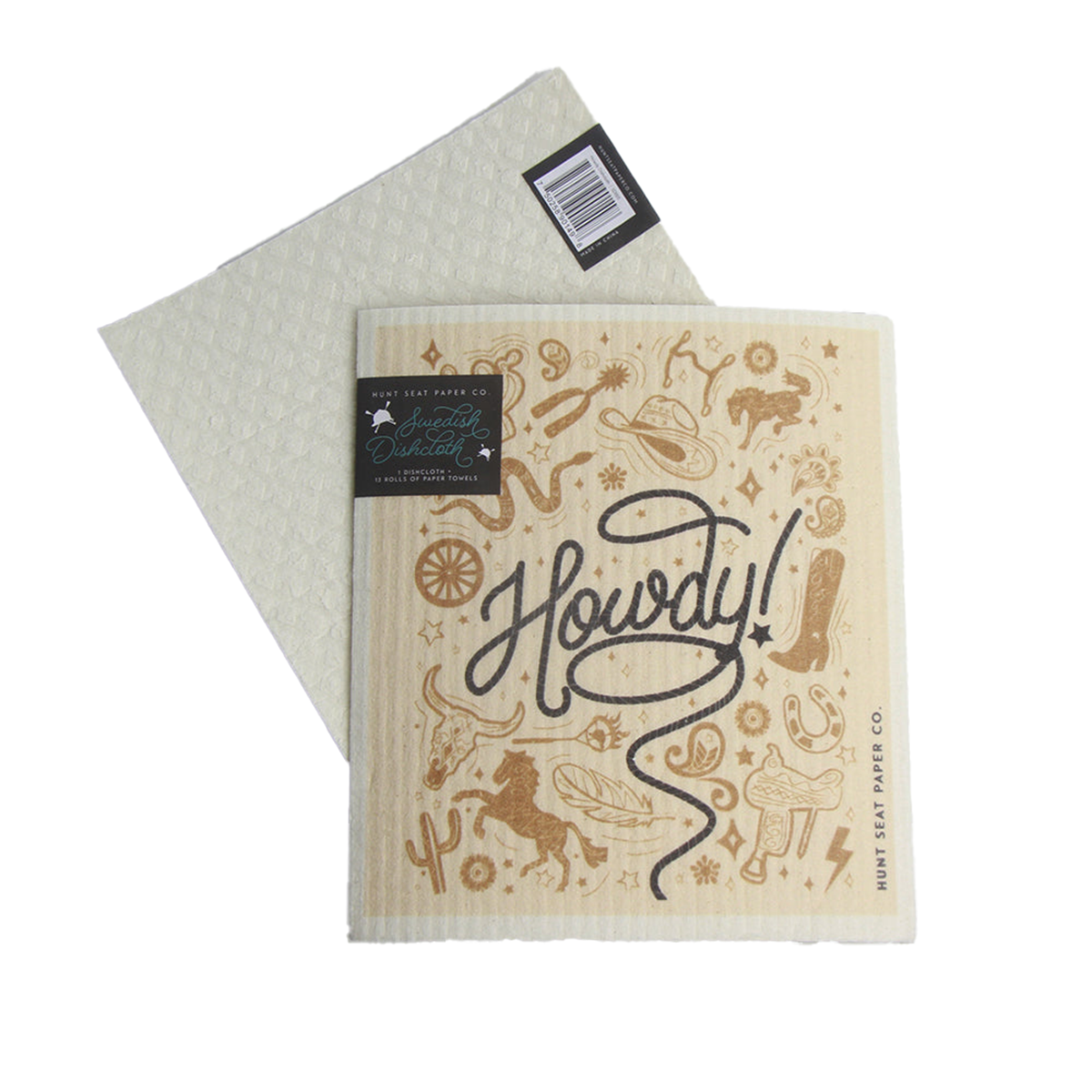 Howdy! Swedish Dishcloth – Farm House Tack