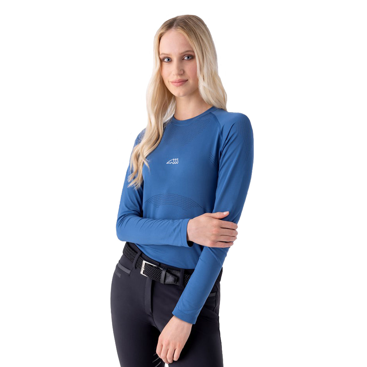 Equiline Cudik Women's Seamless Second Skin Long Sleeve Crewneck | Farm ...