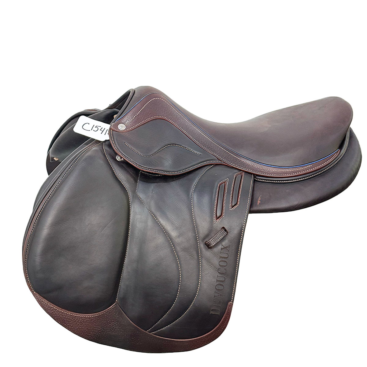 Devoucoux Biarritz Lab 17.5" Medium Tree Used Close Contact Saddle