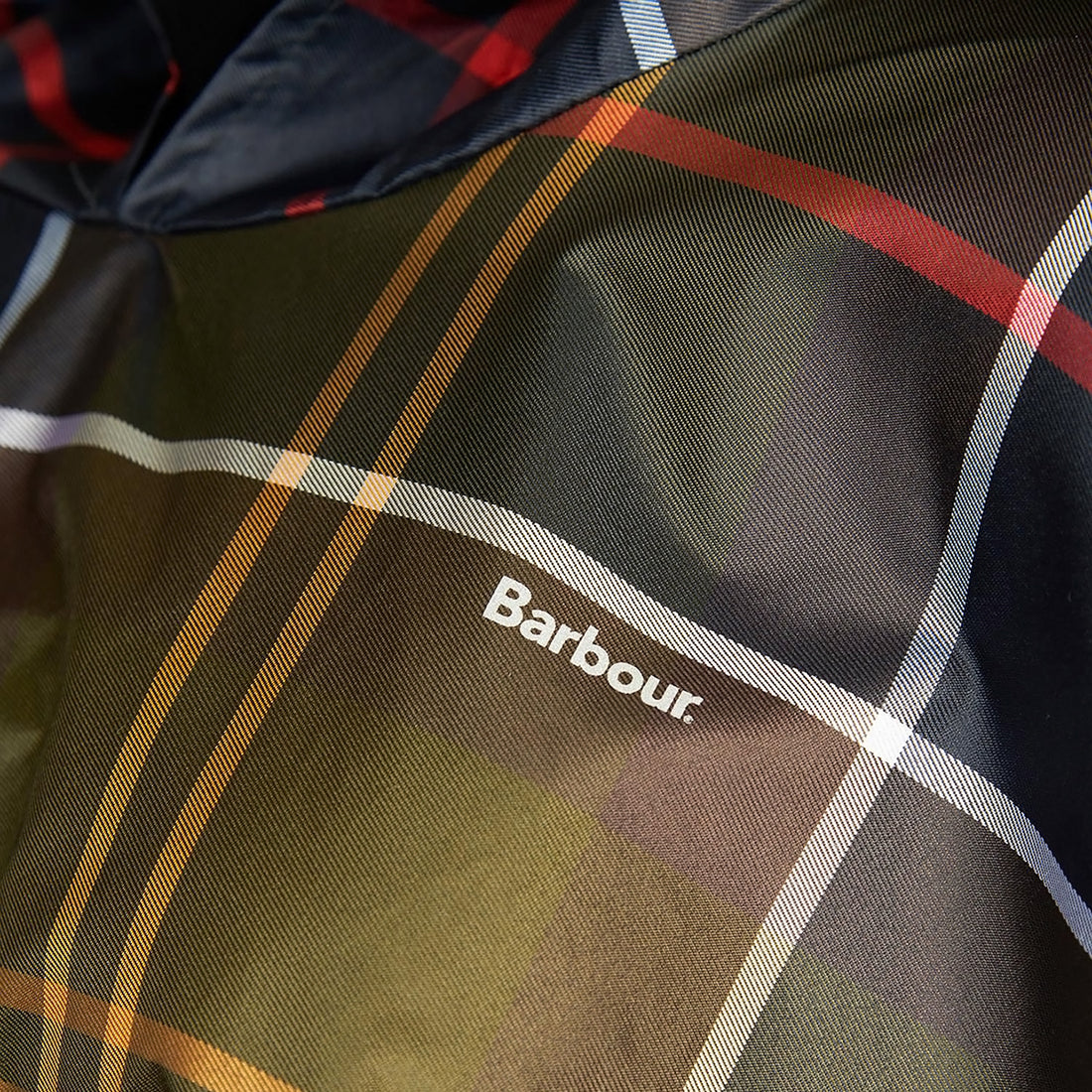 Barbour Tartan Showerproof Poncho | Farm House Tack