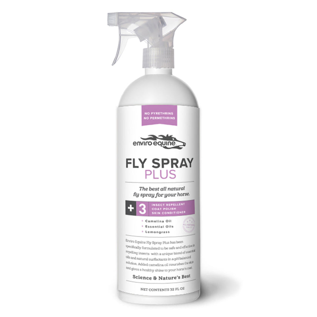 Enviro Equine All Natural Fly Spray - 32 Oz | Farm House Tack
